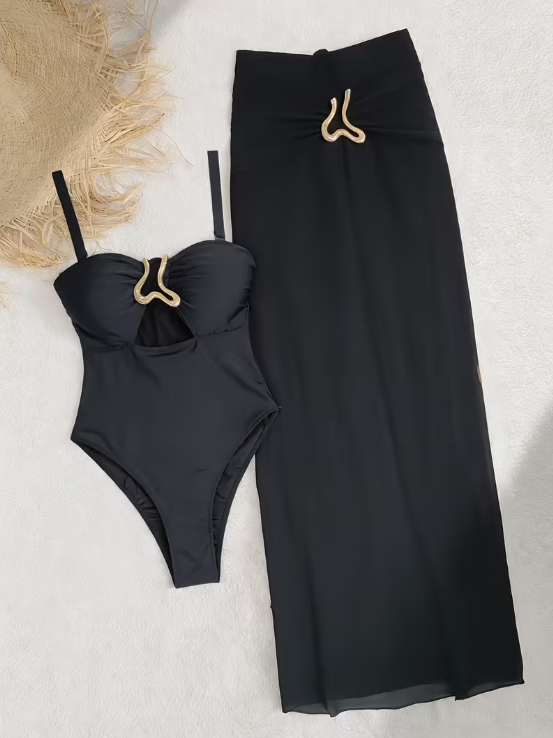 La Playa Luxe Plus Size Swimsuit Set – CURVE THEORY